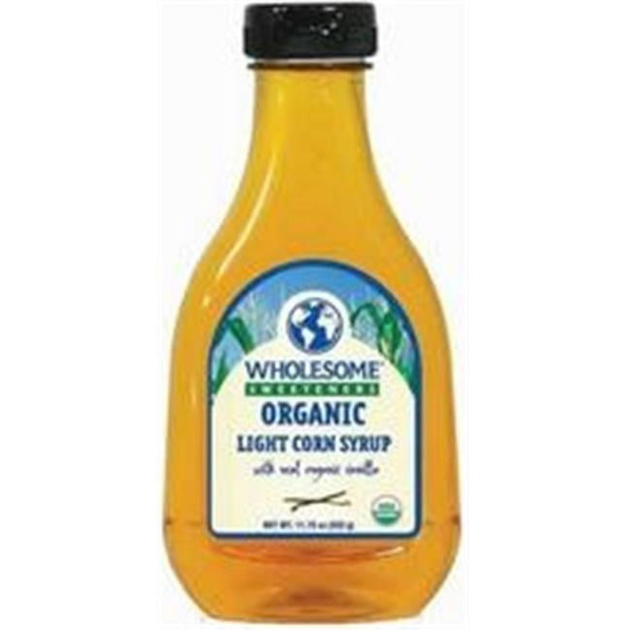 Wholesome Sweeteners Light Corn Syrup Liquid Sweetener, 11.2 Oz ...
