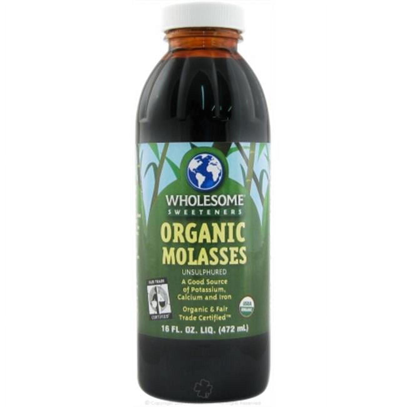 Wholesome Sweetners Organic Blackstrap Molasses - Walmart.com