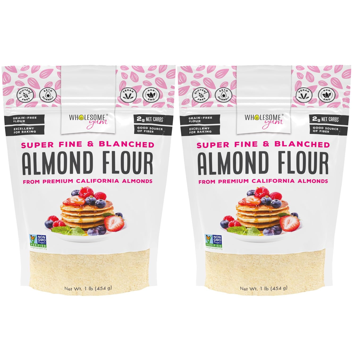 Wholesome Yum Premium Fine DEF29 Blanched Almond Flour For Baking ...