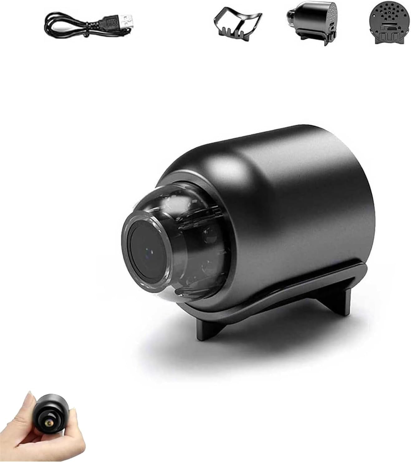 Wholetotal Mini Camera, Byandbyair, Mini 4g Wireless WiFi Camera HD ...