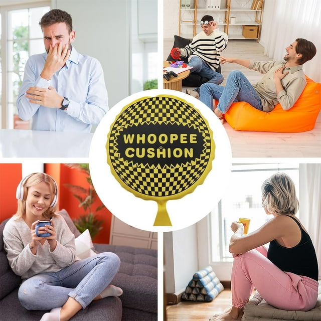 Whoopee Cushion for Kids, Automatic Inflatable Fart Pad Toys, Make Big ...