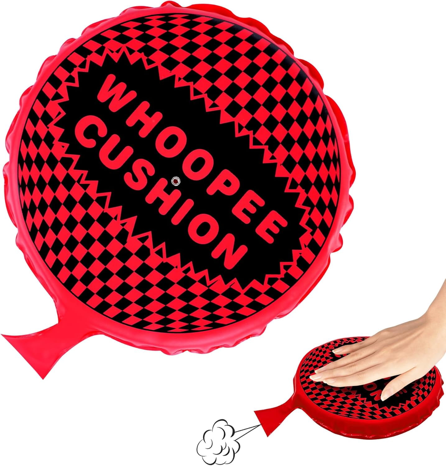 Whoopie Cushion, 8" Woopie Cushion, Self Inflating Whoopee Cushion ...