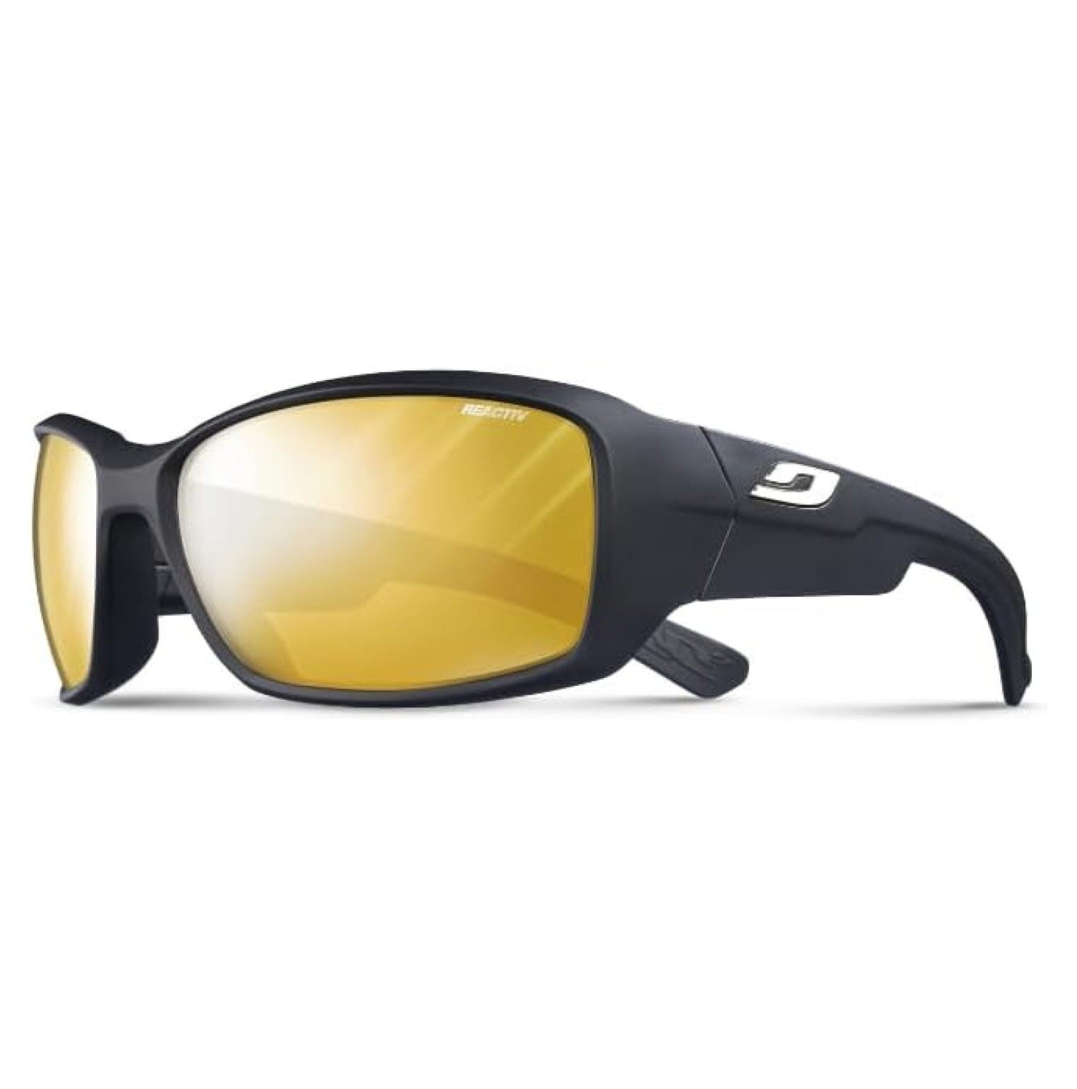 Whoops Performance Sunglasses, Matte Black/White Frame - REACTIV 1-3 ...
