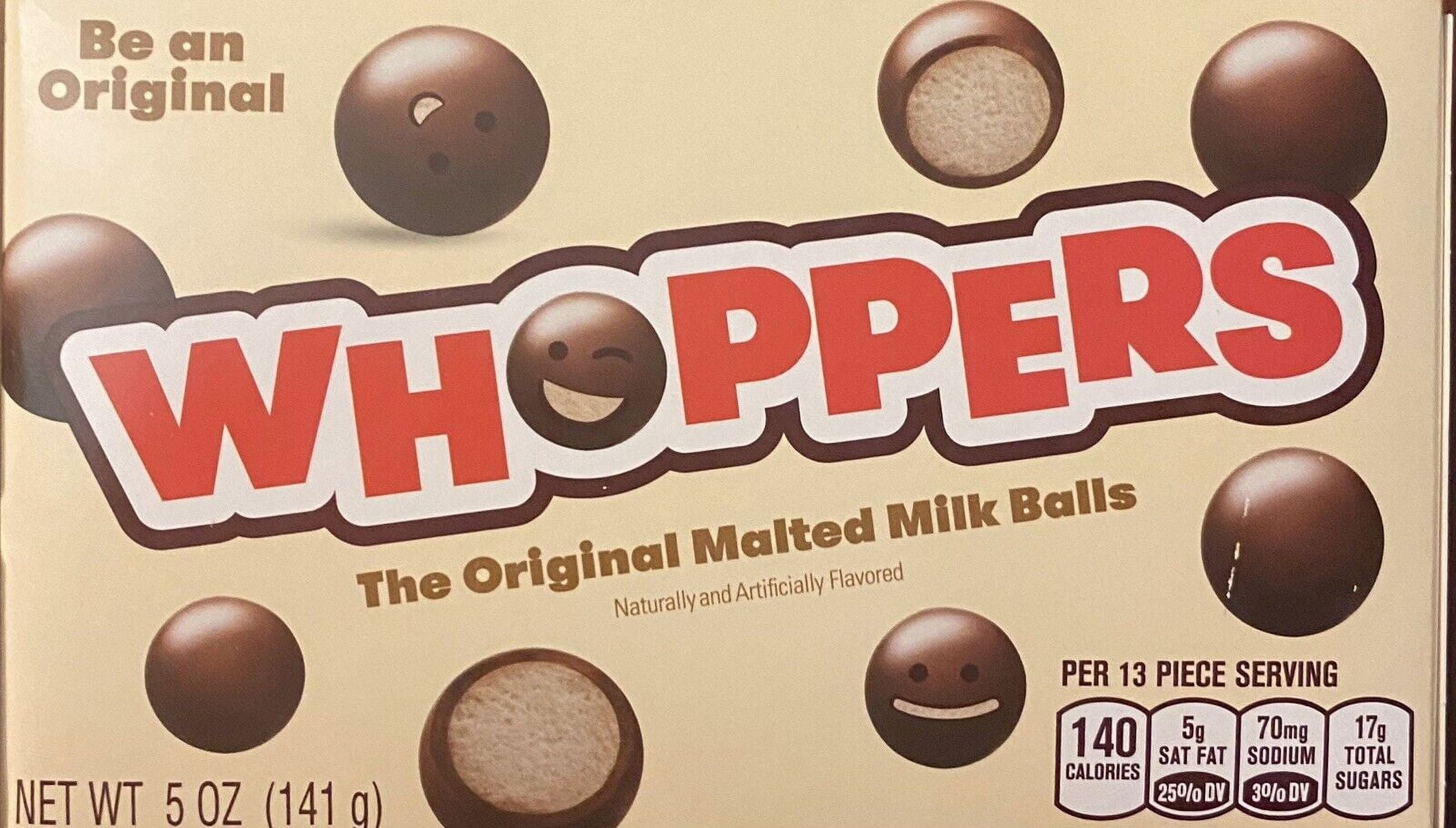Whoppers The Original Malted Milk Balls Theater Box Candy 5 oz - FREE ...