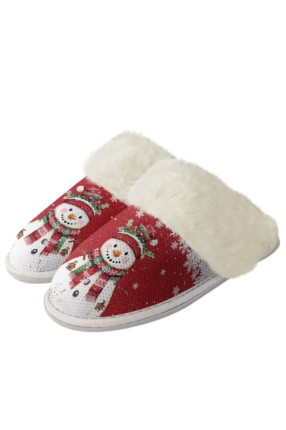 Snowman Slippers