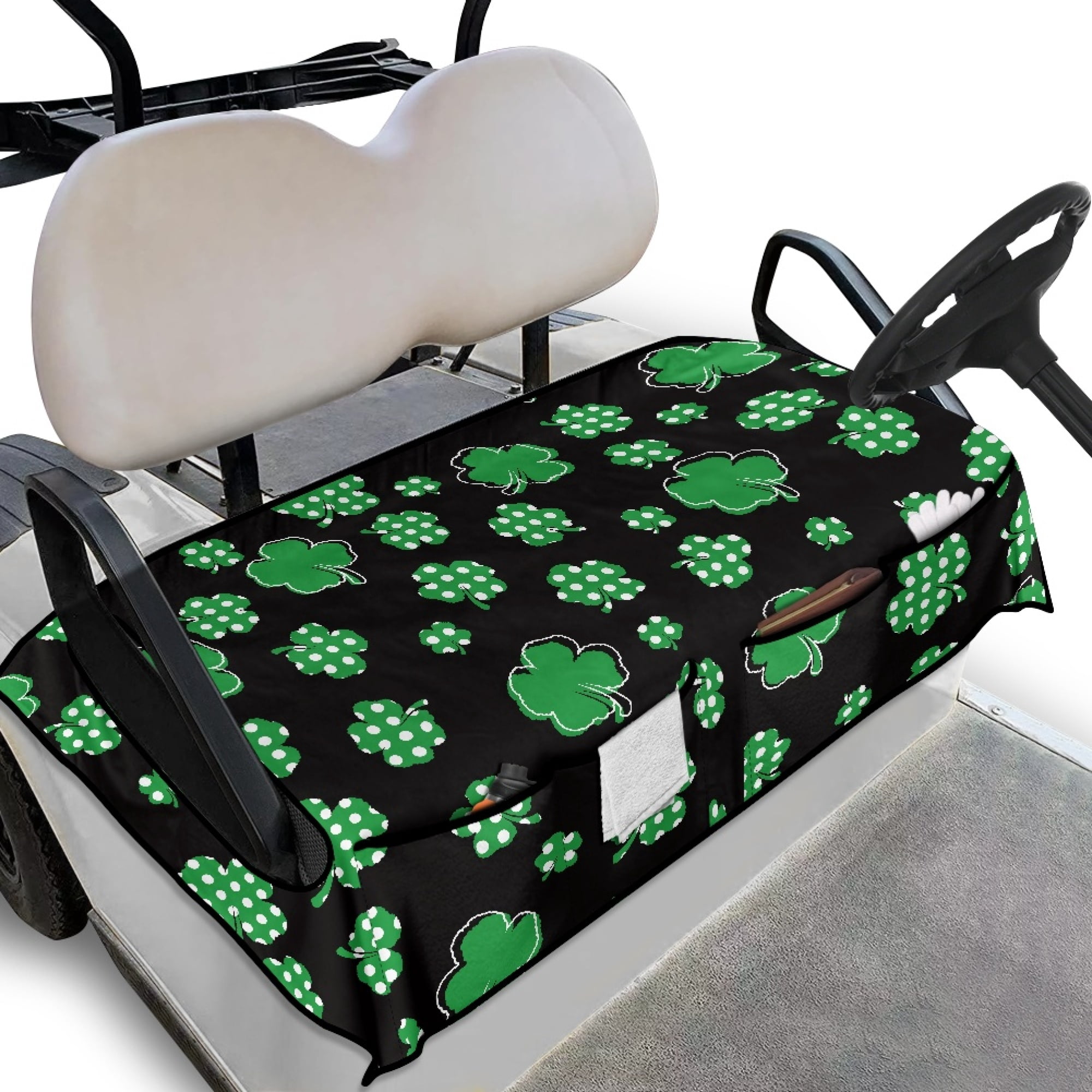 Whosucclay Thick Golf Cart Seat Protector for Off-Road Beach, Wear ...