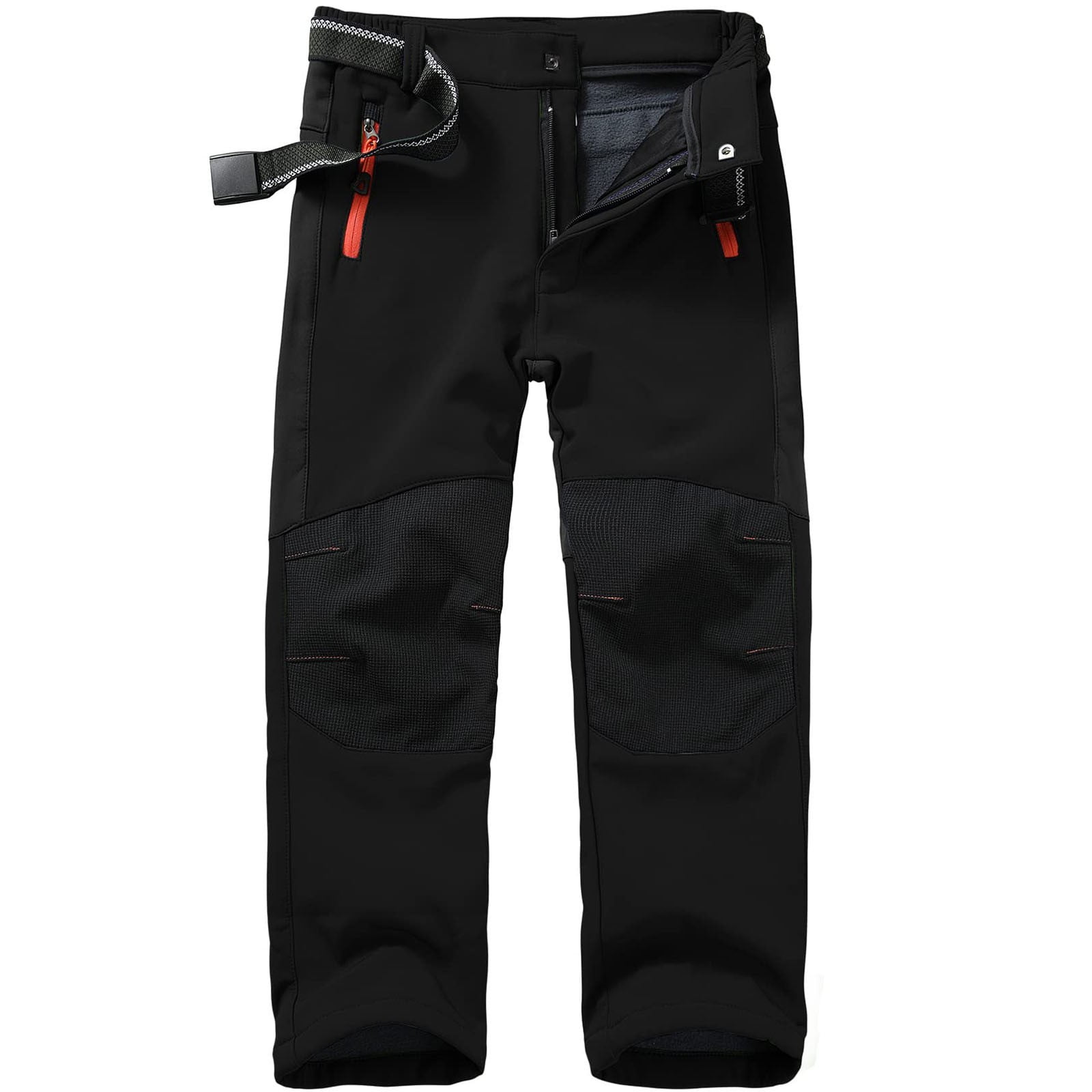 WhouRiu Kids Boys Pants Trendy Patchwork High Elastic Waist Streetwear Cargo Sweatpants Toddler ...