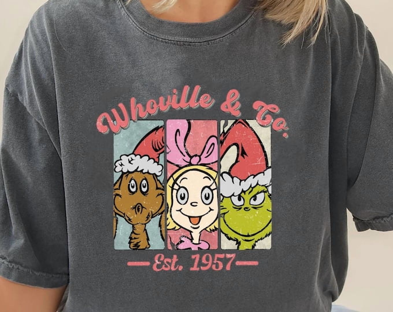 Whoville & Co. Sweatshirt, Cindy Lou and Max Sweater,mas Shirt,Whoville ...