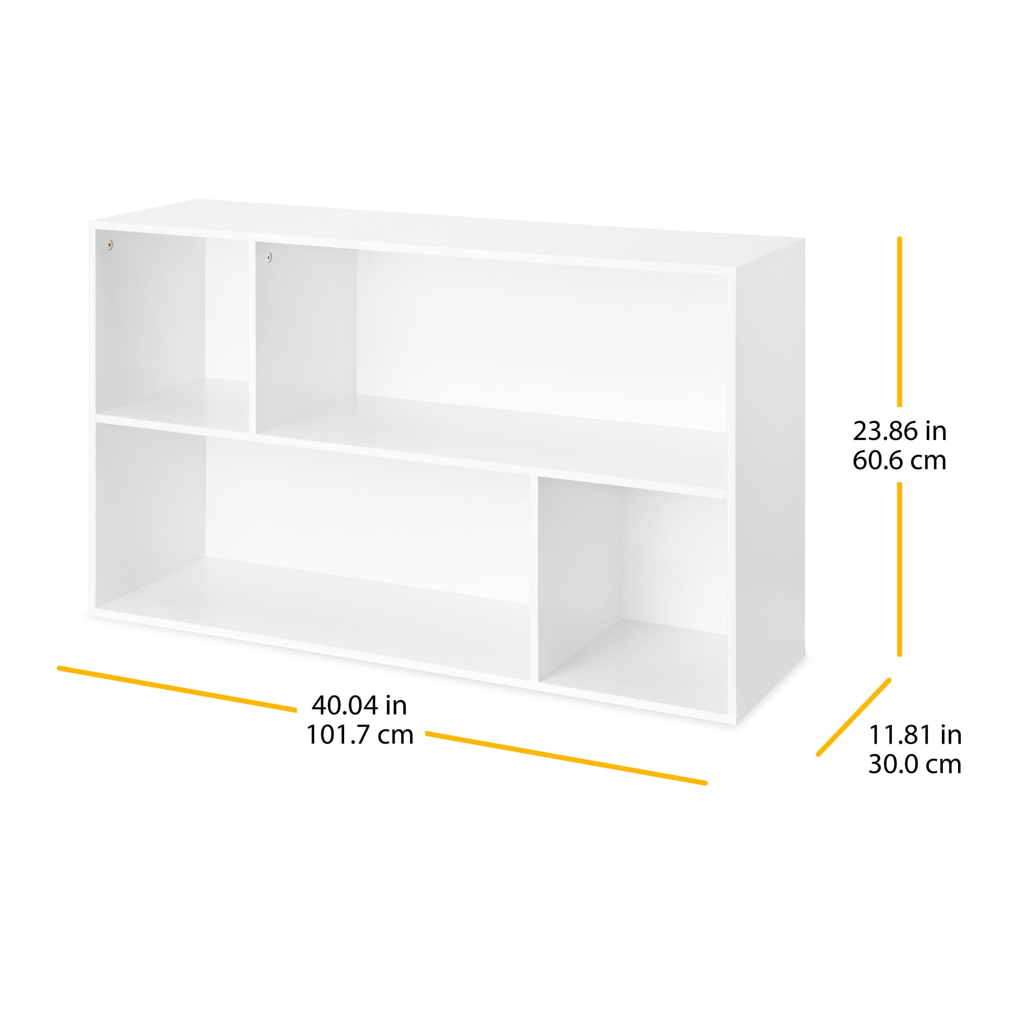 Whitmor 4-section Organizer in White - Walmart.com