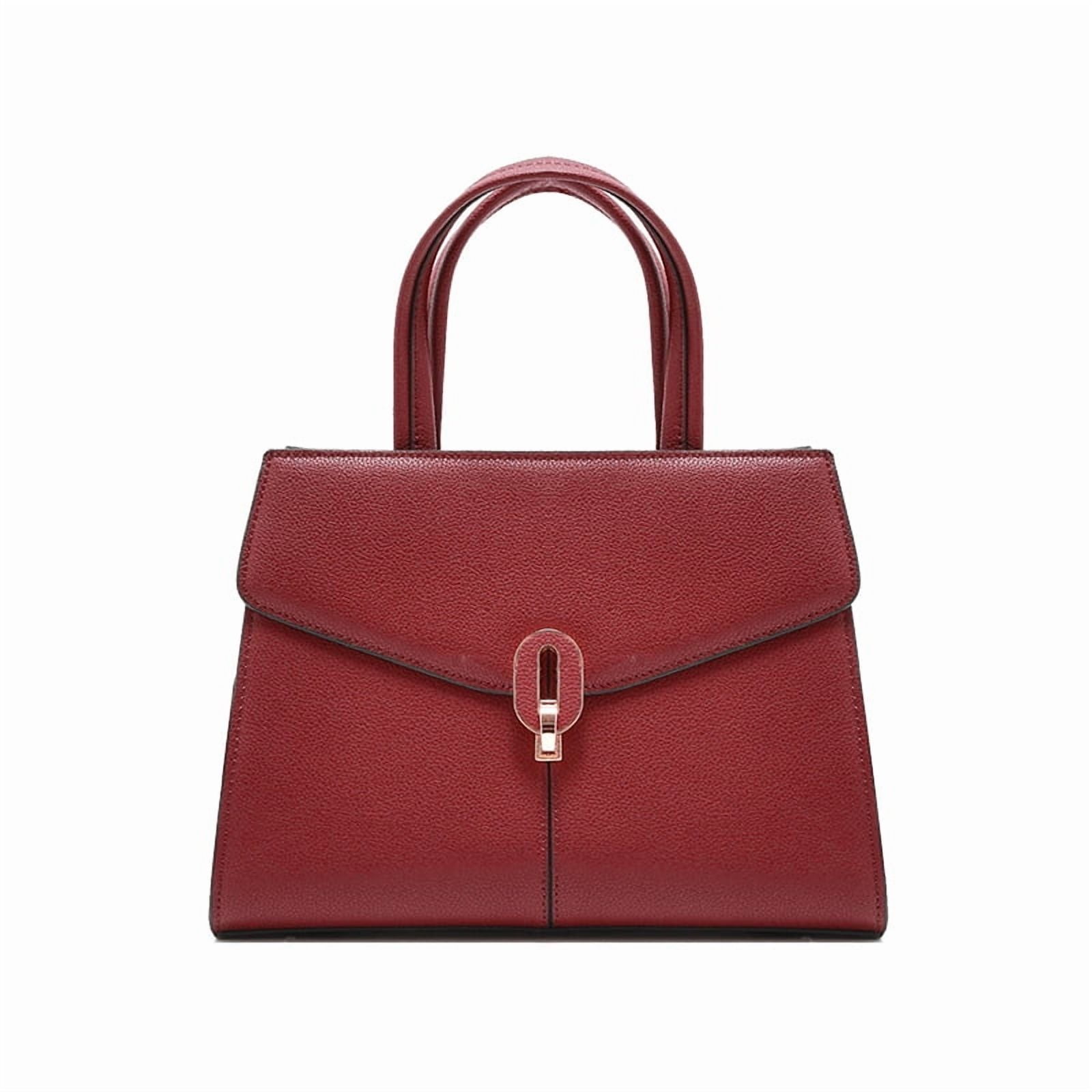 Whudwhu 2025 Genuine Split Leather Envelope Clutch for Women, Chic ...
