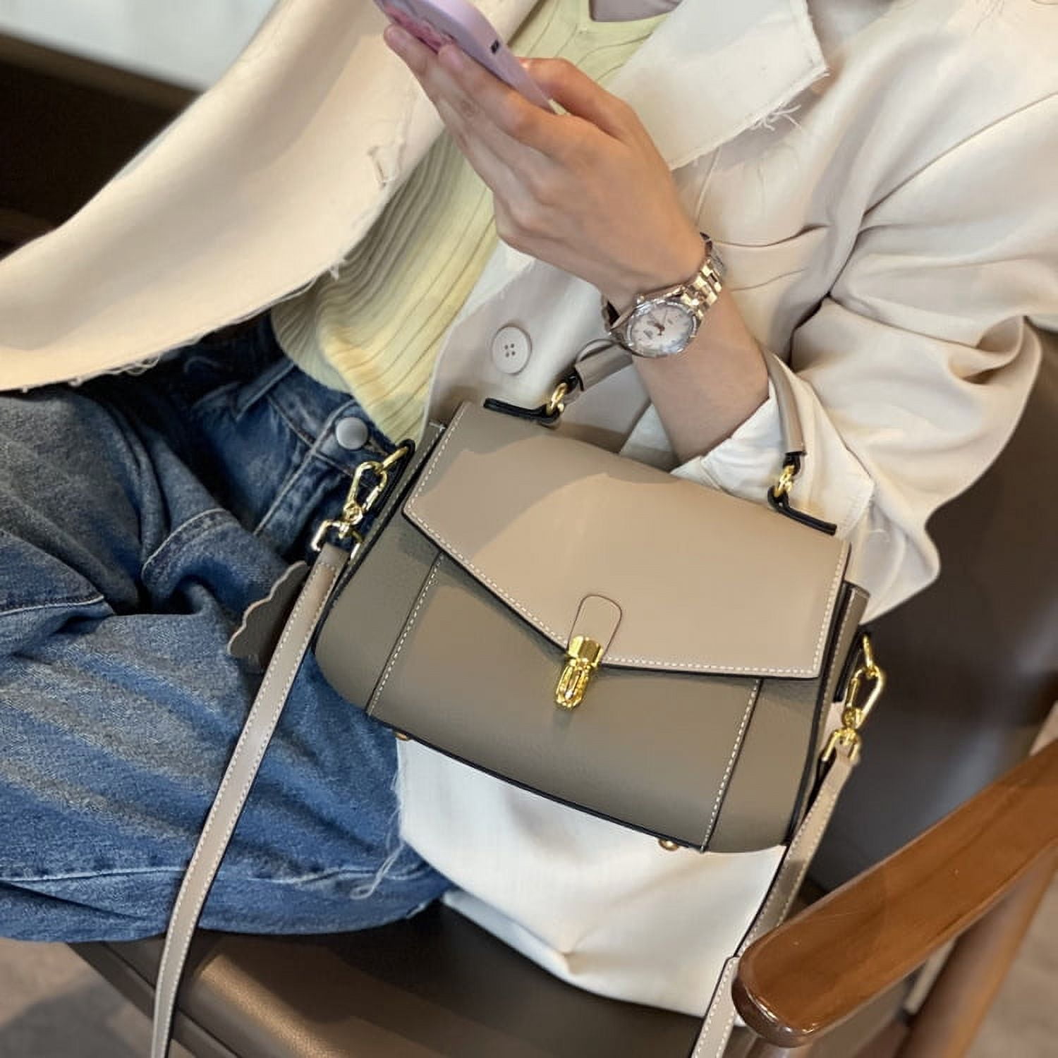 Whudwhu 2025 Summer Luxury Genuine Leather Shell Bag for Women ...