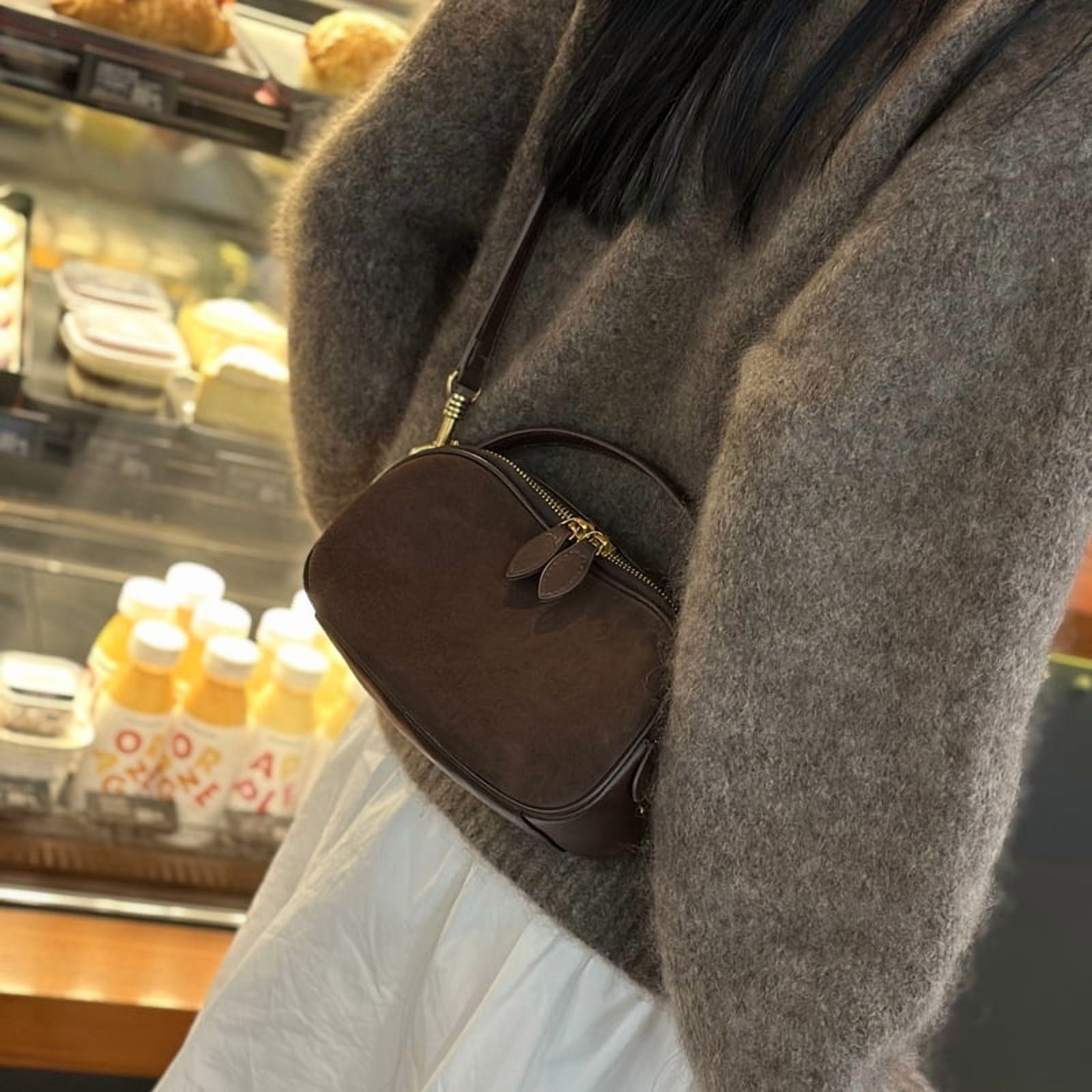 Whudwhu 2025 Vintage Genuine Leather Shoulder Bag for Women, Retro ...