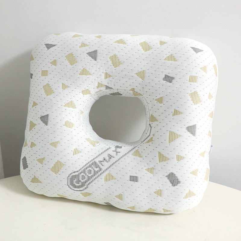 Whudwhu Ear Hole Pillow for Side Sleepers, Donut Shape Ear Protection ...