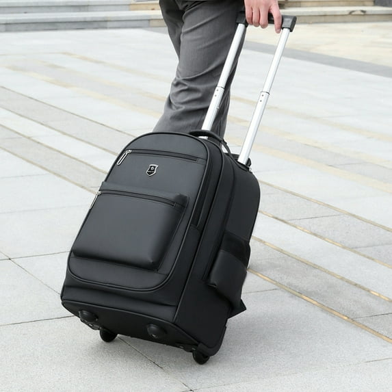 Whudwhu Rolling Backpack with Wheels for Adults - 17 Inch Waterproof ...