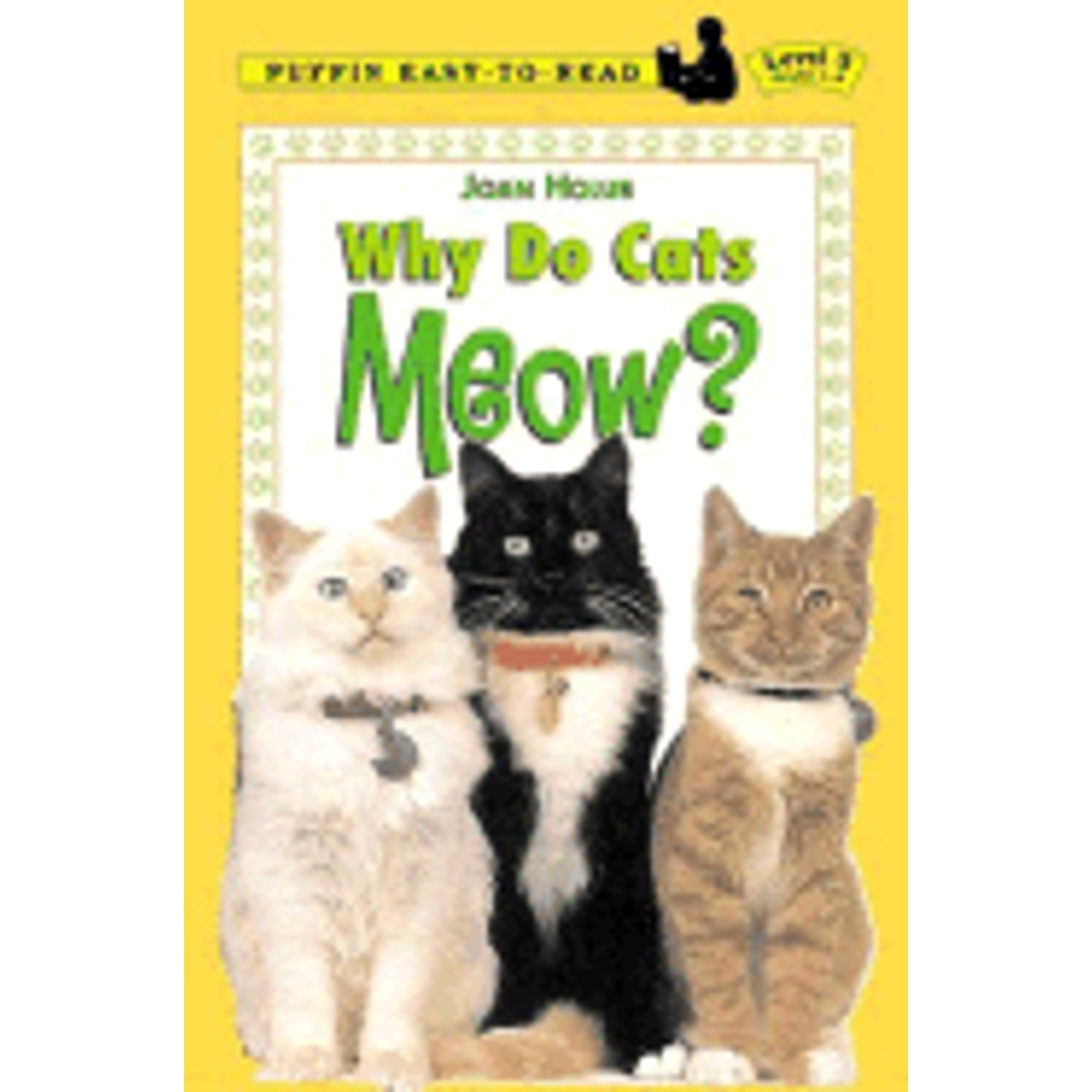 Pre-Owned Why Do Cats Meow? (Hardcover) 0803725035 9780803725034 ...