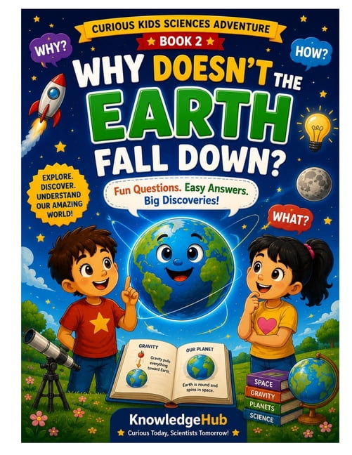 Curious Kids Science Adventure Why Doesn't The Earth Fall Down?: A Fun ...