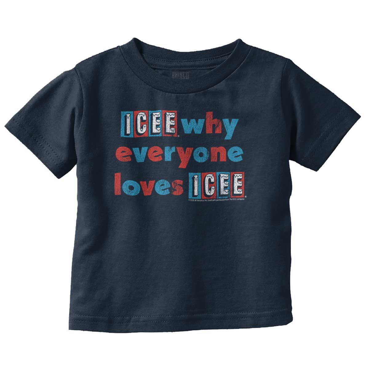 Why Everyone Loves Icee Logo Pun Toddler Boy Girl T Shirt Infant ...
