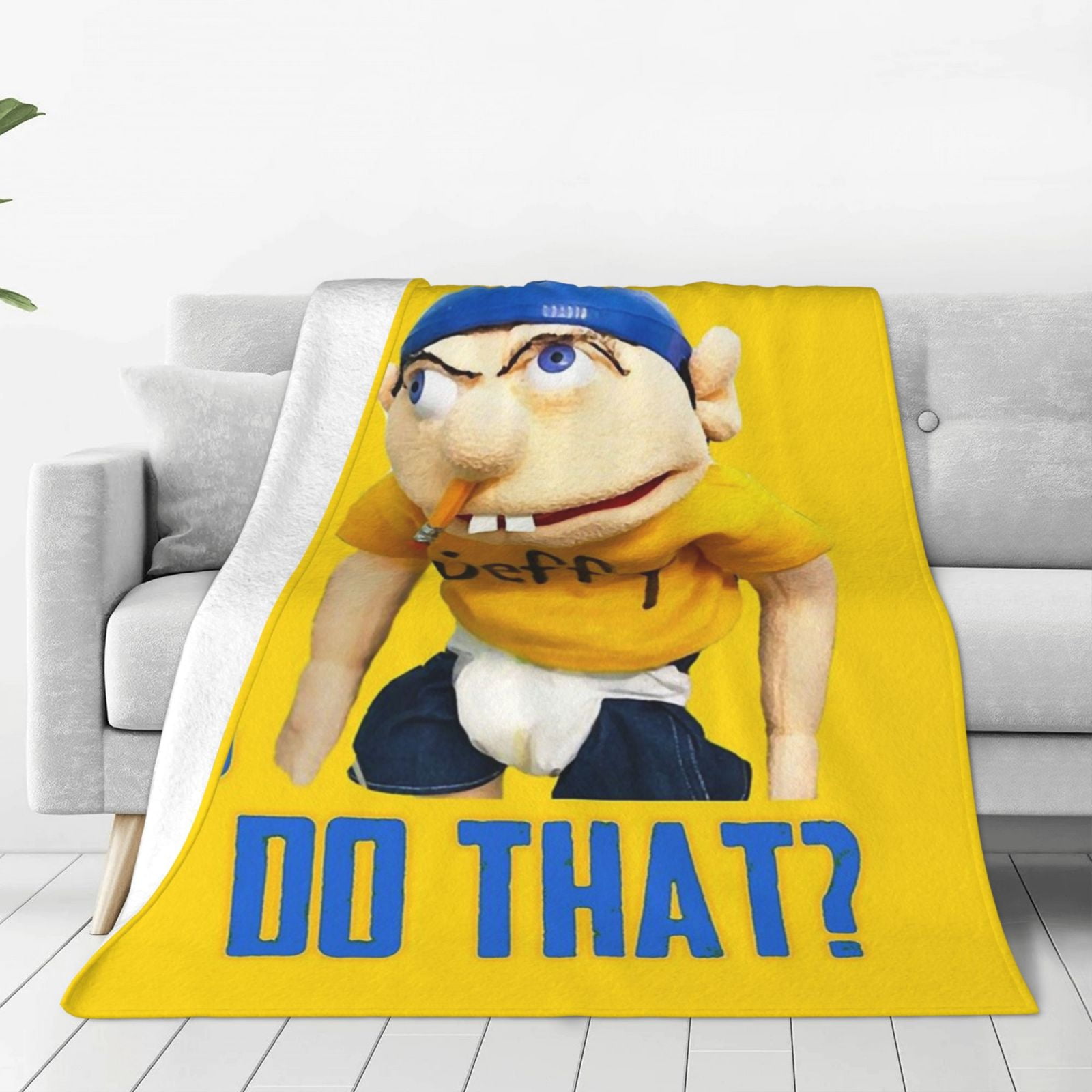Why You Do That SML Movie Jeffy Flannel Blanket Cozy Ultra-Soft Micro ...