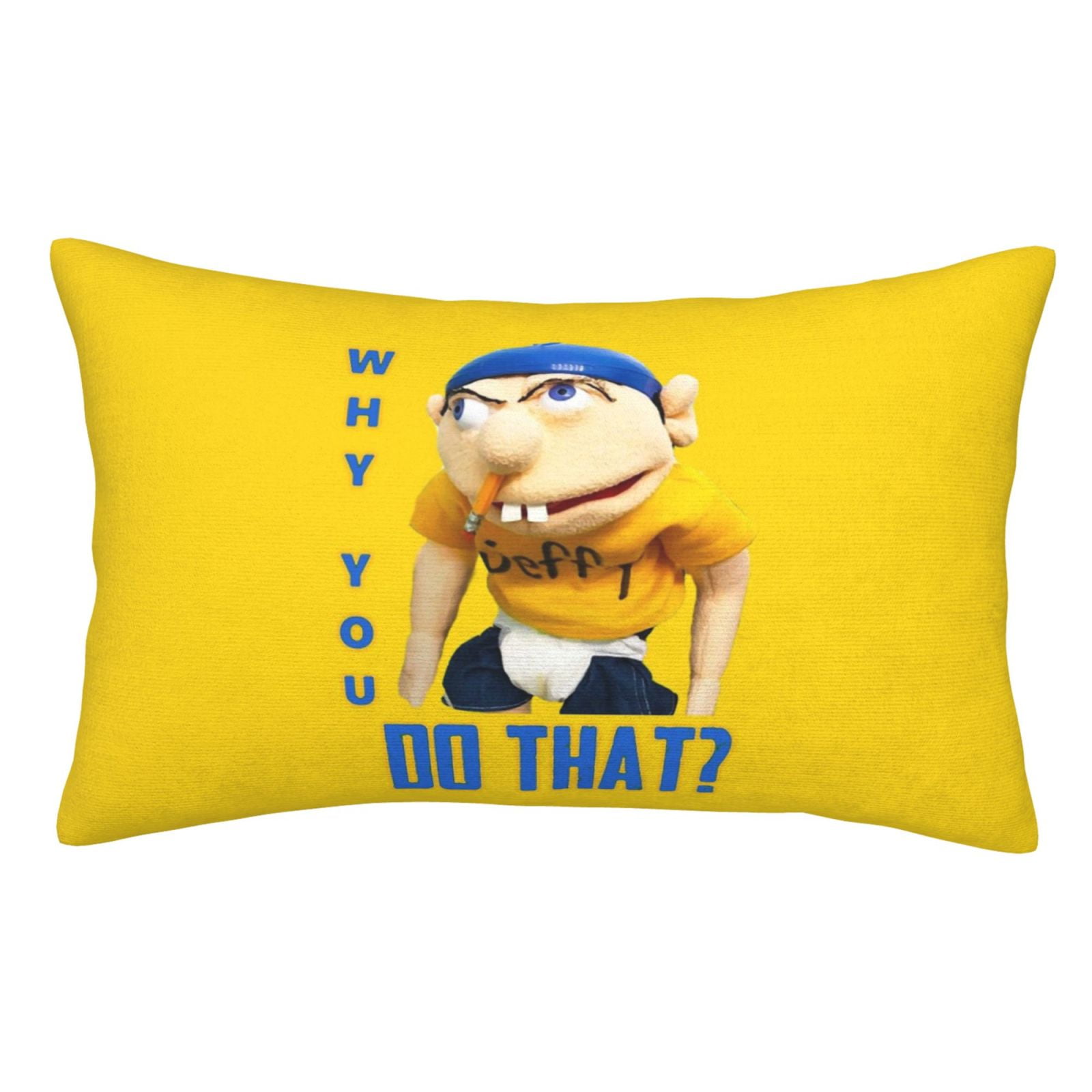 Why You Do That SML Movie Jeffy Pillowcase Decor Cushion Pillow Covers ...