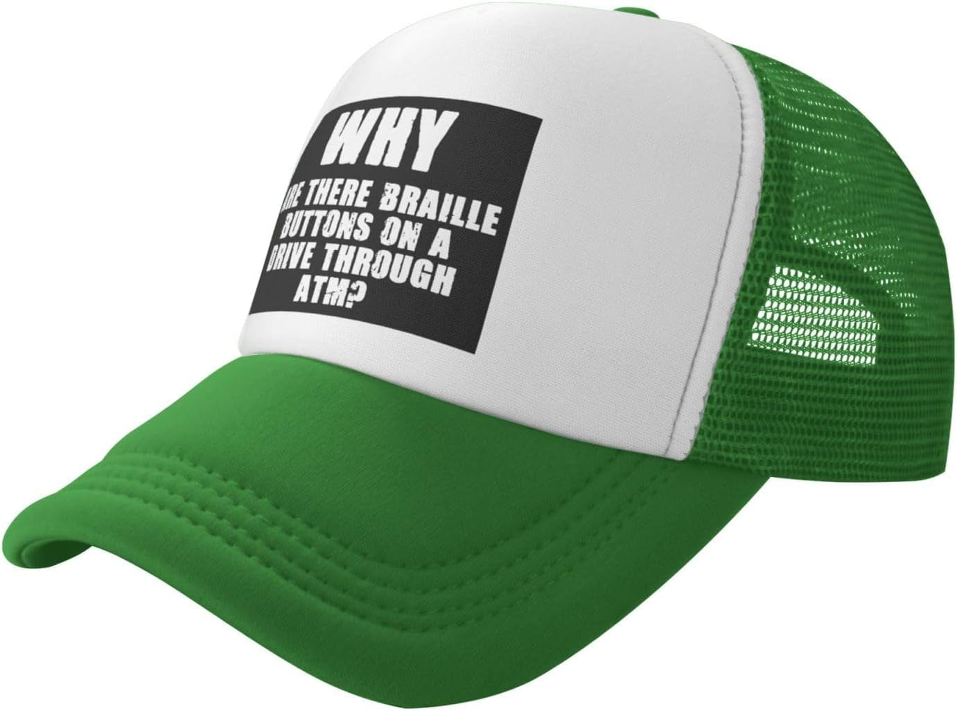Why are There Braille Buttons On A Drive Through ATM Trucker Hat ...