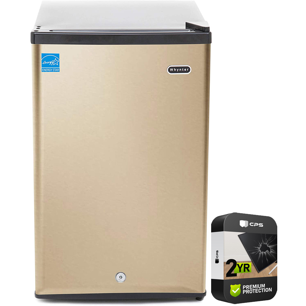 Whynter CUF-210SSG 2.1 cu. ft. Energy Star Upright Freezer with Lock ...