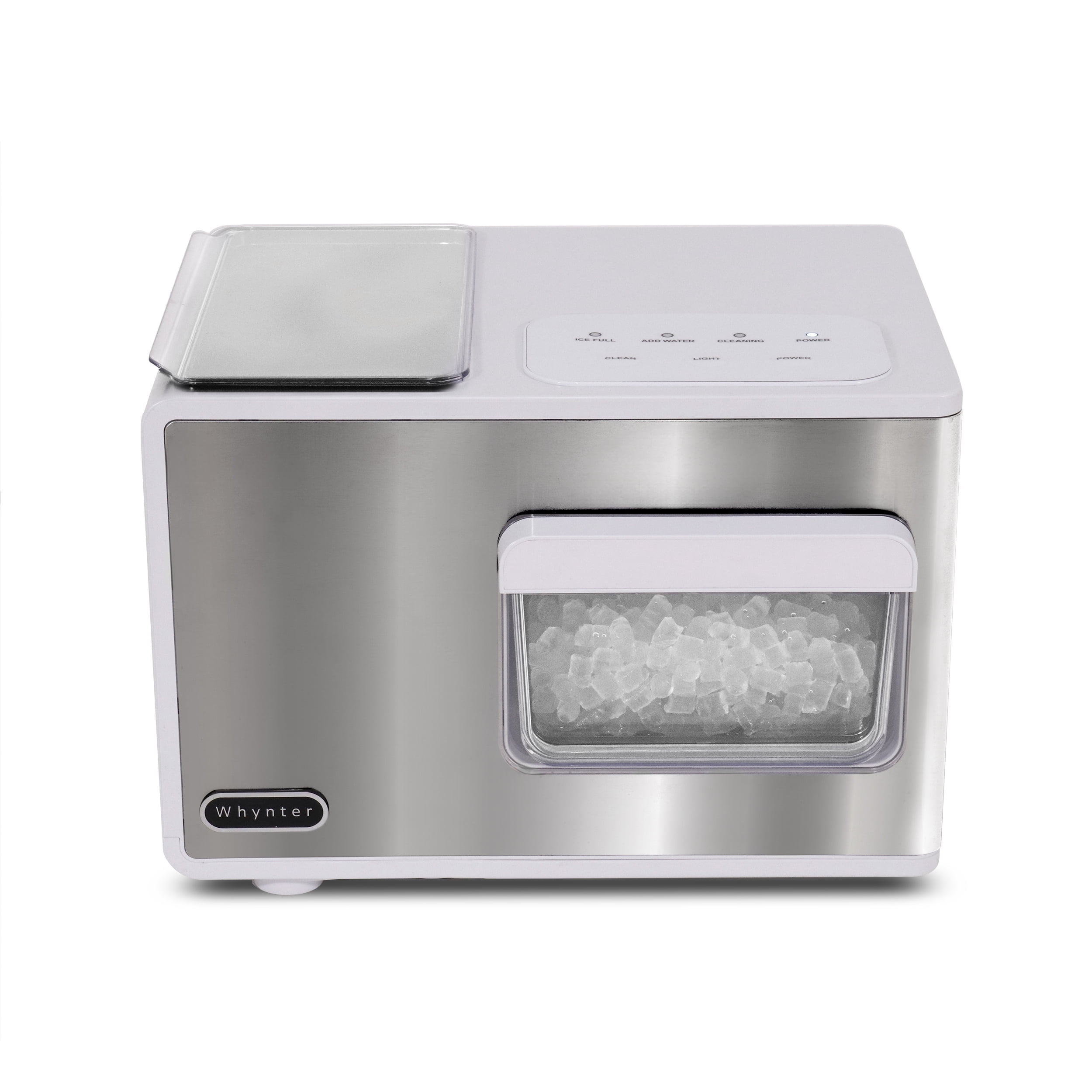 Whynter IBX-388WS SonicSnö Countertop Nugget Ice Maker 40lbs/24hrs with ...