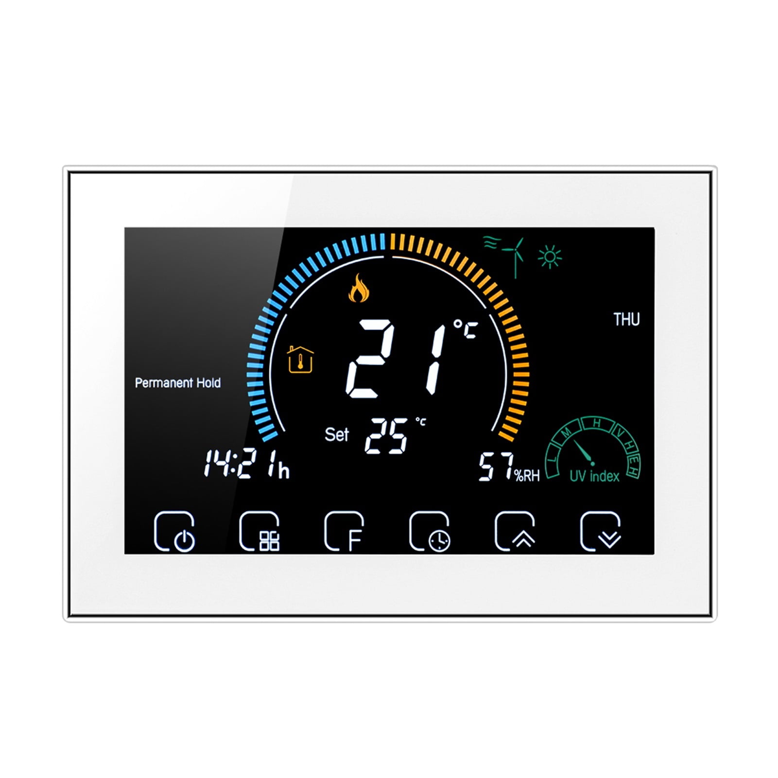 Wi-Fi Smart Gas Boiler Heating Thermostat WIFI Temperature Programma ...