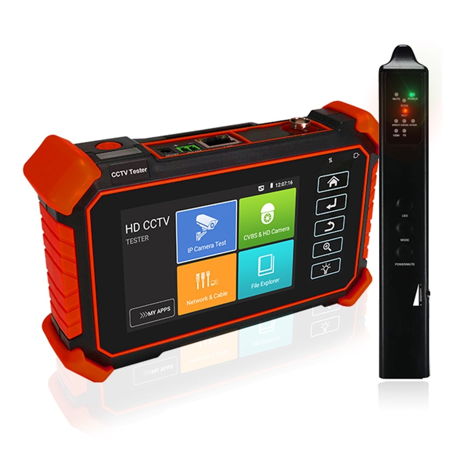 Wi-Fi Video Tester,IP CCTV Tester/IPC Tester 4 Inch Touch Screen ...