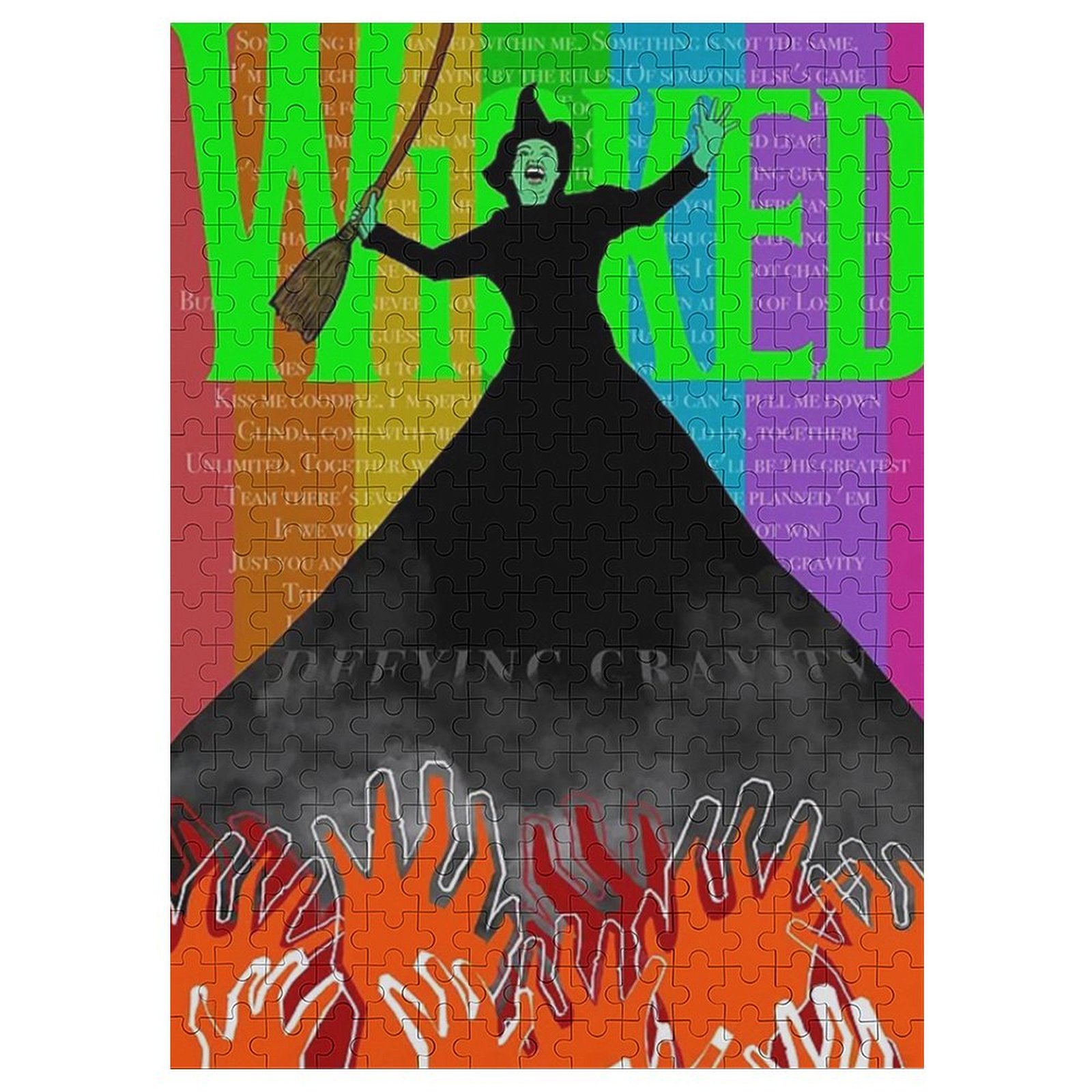 Wi-cke Picture Puzzle 300 PCS Wooden Puzzle Artwork Jigsaw Puzzles for ...