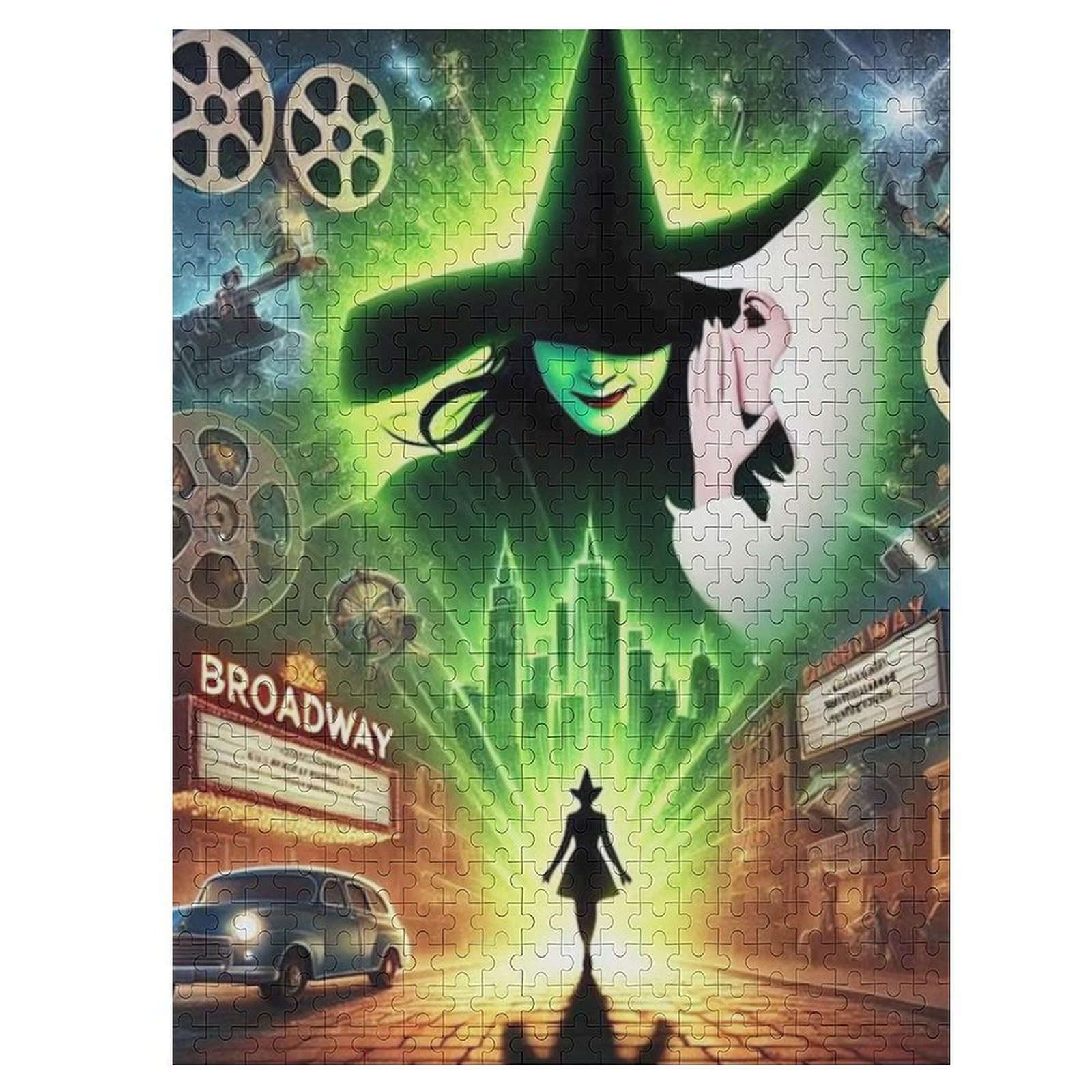 Wi-cke Picture Puzzle 500 PCS Wooden Puzzle Artwork Jigsaw Puzzles for ...