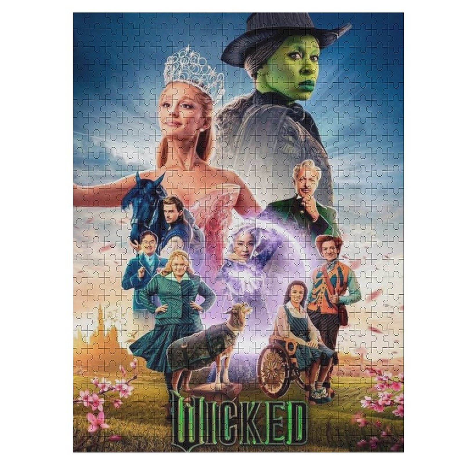 Wi-cke Picture Puzzle 500 PCS Wooden Puzzle Artwork Jigsaw Puzzles for ...