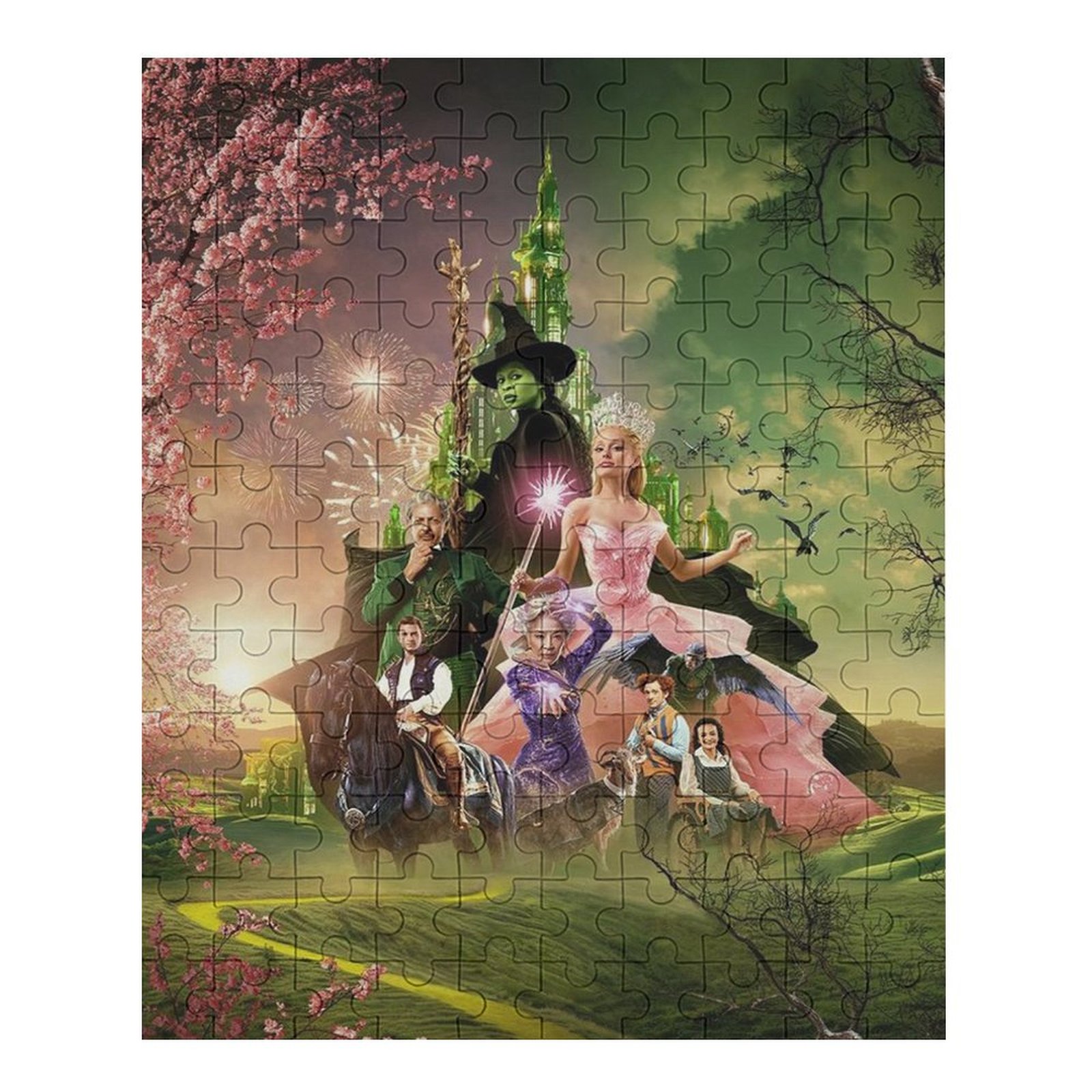 Wi-cke Picture Puzzle 70 PCS Wooden Puzzle Artwork Jigsaw Puzzles for ...