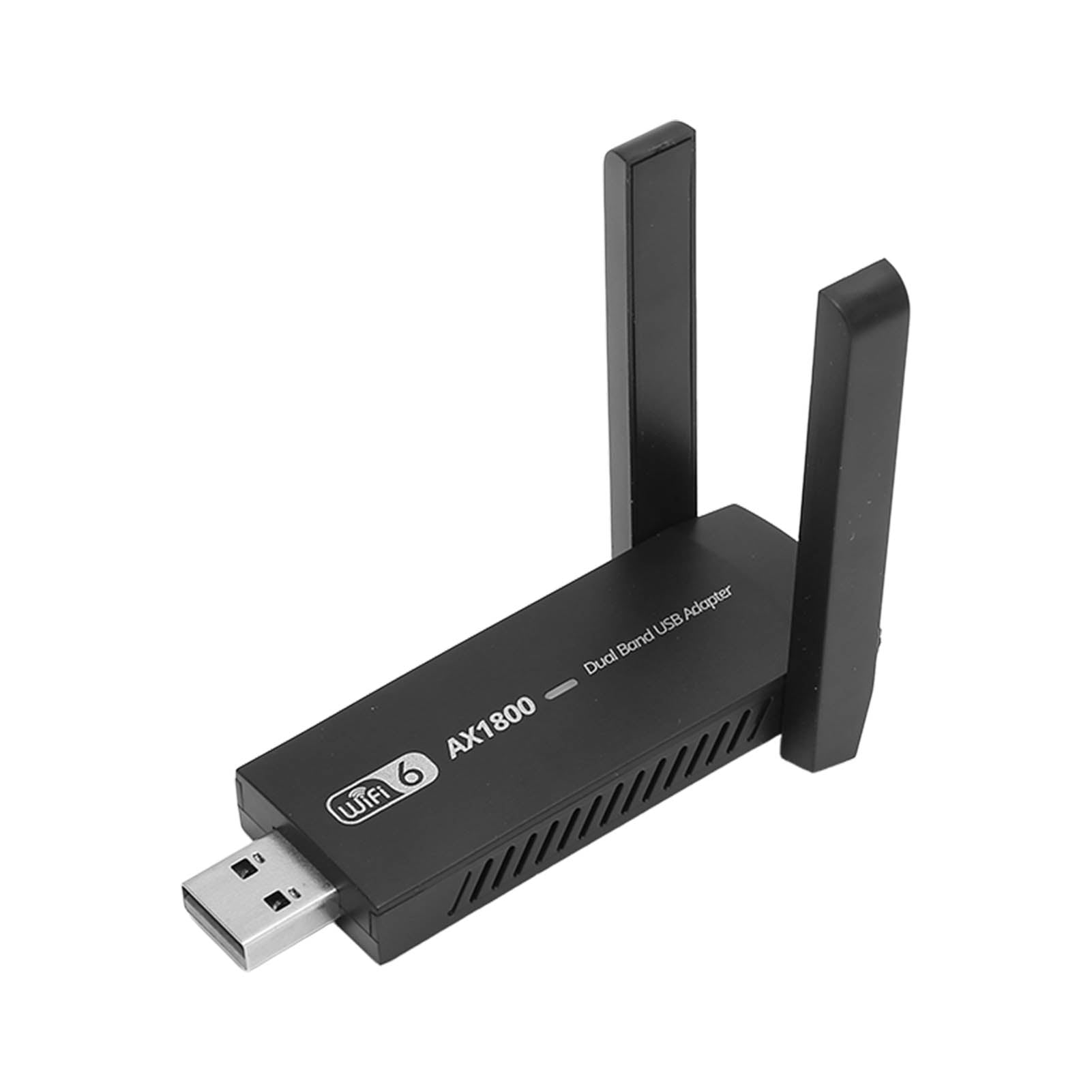 WiFi 6 Adapter USB3.0 2.4GHZ to 5.0GHZ AX1800Mbps MU MIMO USB Network ...