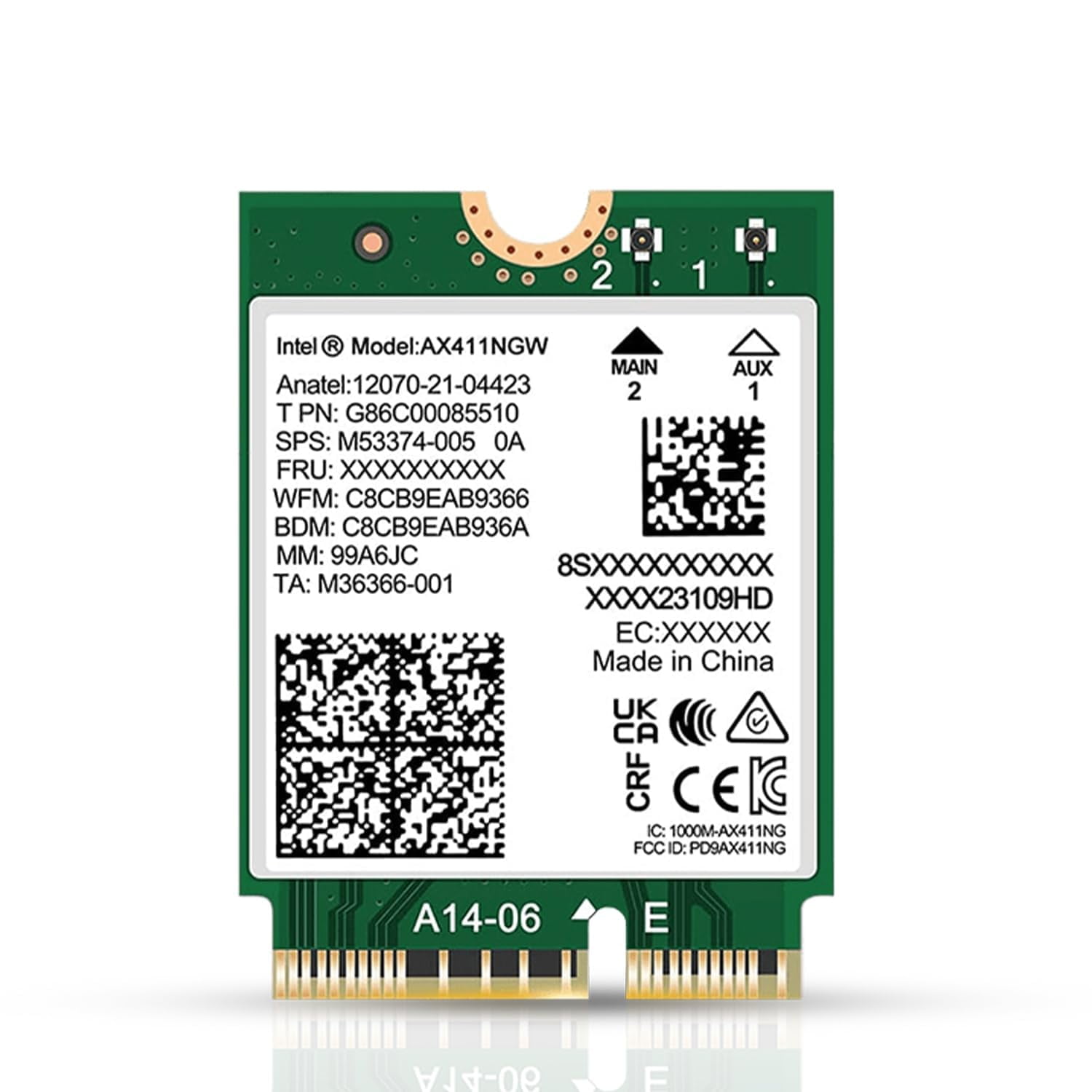 HighZer0 Electronics BE201 WiFi 7 Card | Tri-Band Wi-Fi | Up to 5.8 ...