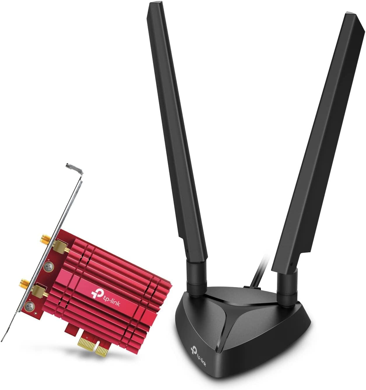 WiFi 6E Intel AX210 AXE5400 PCIe WiFi Card for PC Archer TXE75E- Tri ...