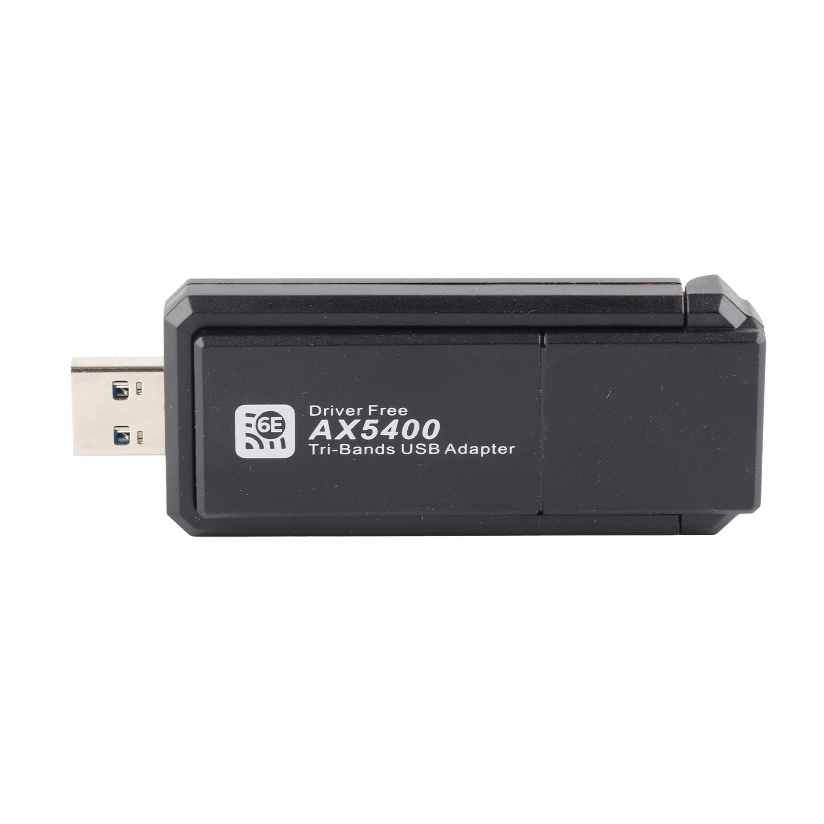 WiFi 6E Network Adapter 5400Mbps USB Network Card with Triple Band 2.4G ...