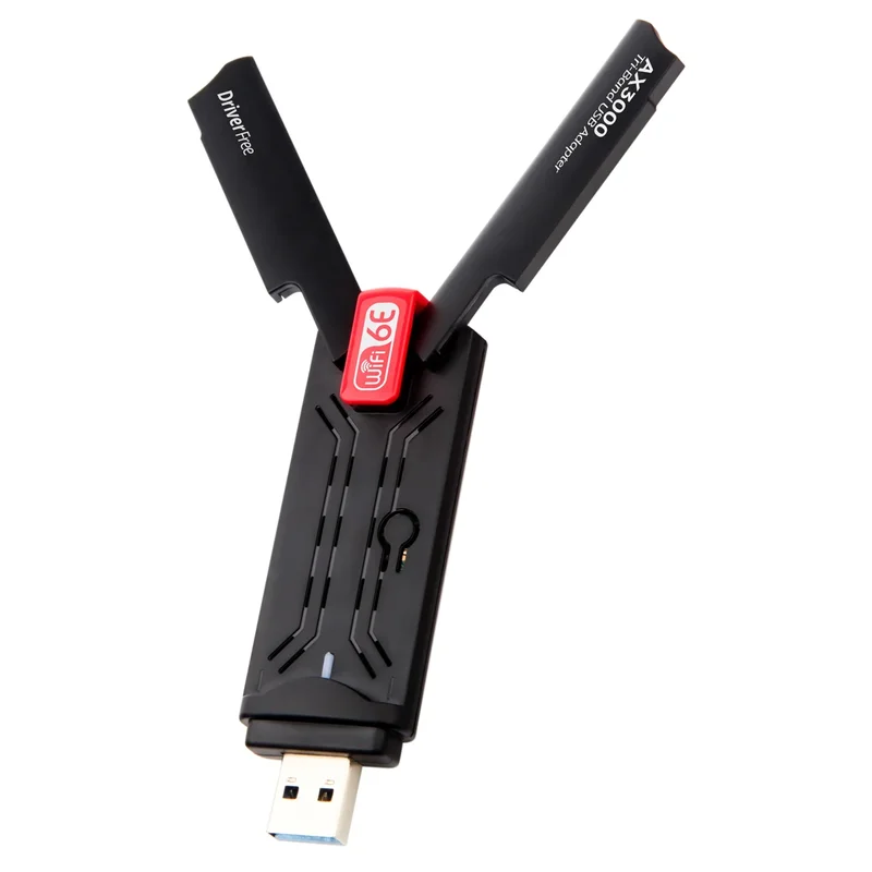 WiFi 6e ax3000 USB 3.0 WiFi adapter 3000mbps tri-band 2.4g/5g/6GHz ...