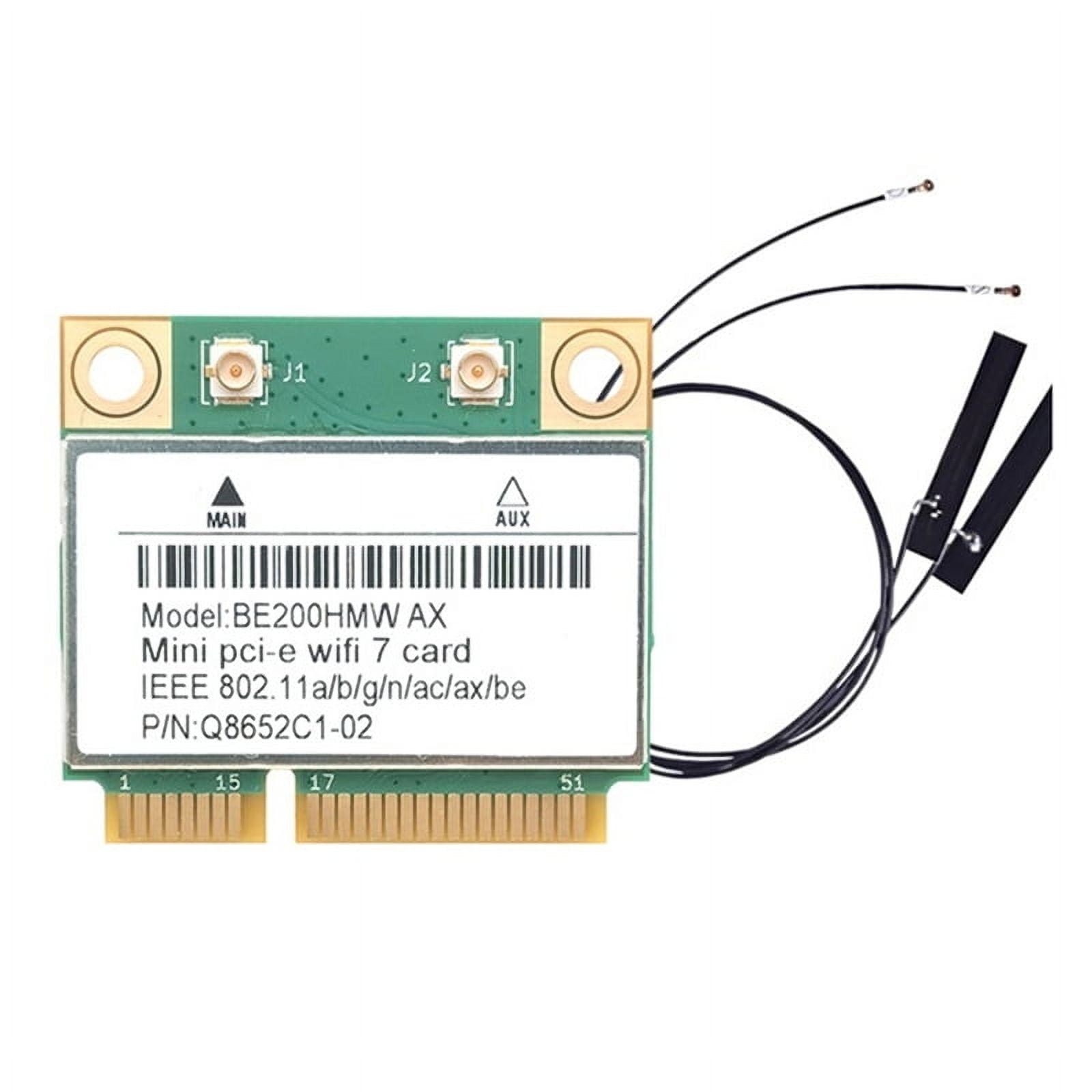 WiFi 7 PCI-E WiFi Card BE200 BE200HMW 8774Mbps 2.4G/5G/6Ghz for ...