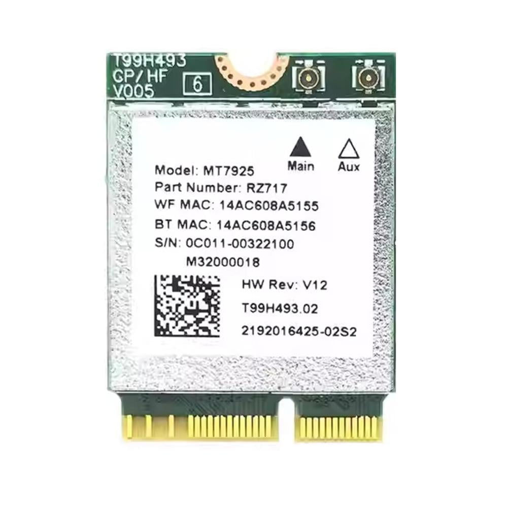 WiFi 7 Wireless Card,MT7925 WiFi 7 Wireless Network Card,Dual Band ...