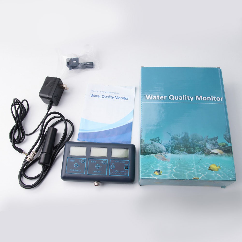 WiFi 7in1 Water Quality Tester Multi-Parameter Water Analyzer Digital ...