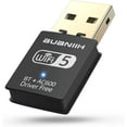WiFi Adapter for Desktop PC,USB WiFi Adapter,Bluetooth&WiFi 2-in-1 ...