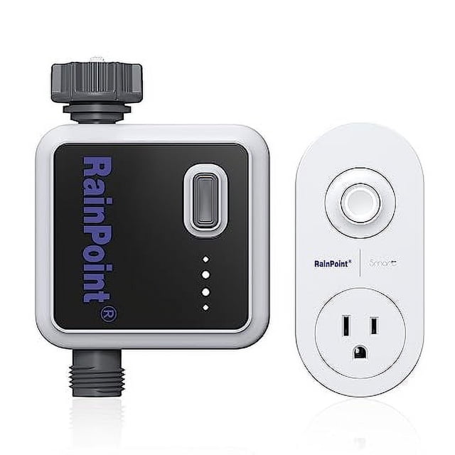 WiFi App-Controlled Garden Watering Timer, Garden Hose Sprinkler with ...