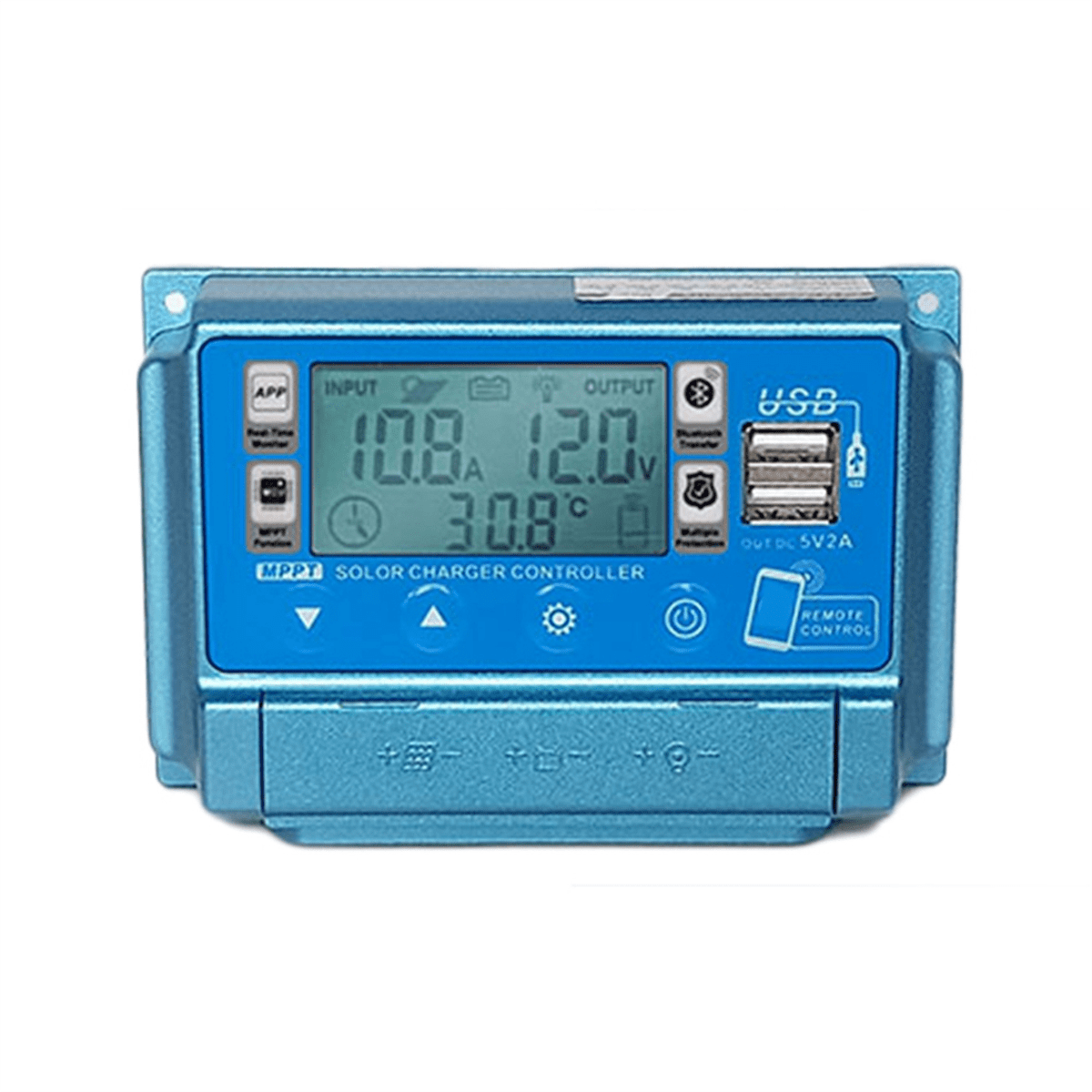 WiFi+BT Solar Charger Controller 12V/24V/36V/48V/60V Charging M PPT ...