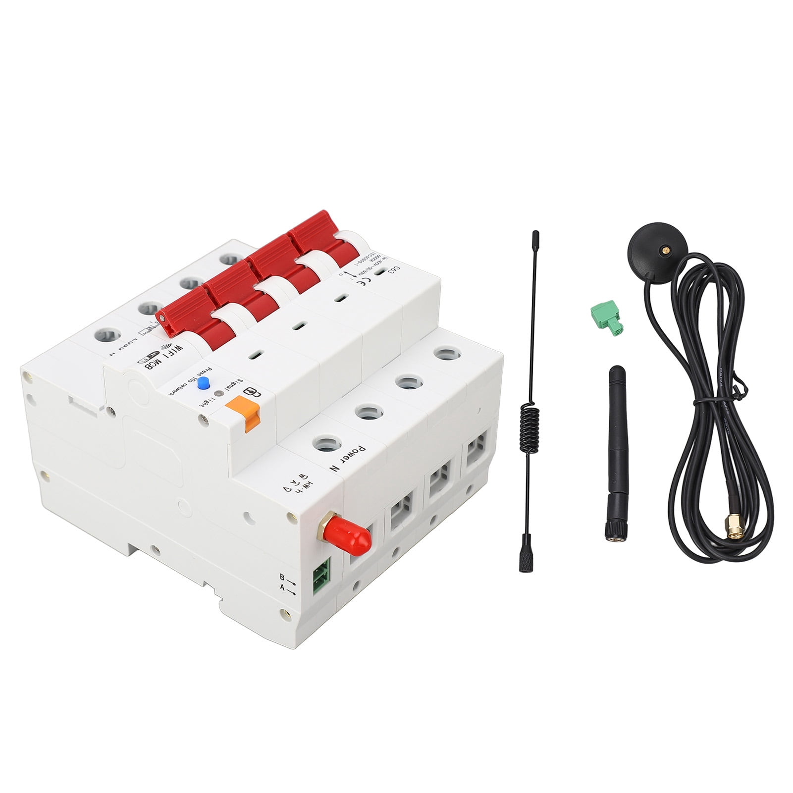 WiFi-Controlled 4P Circuit Breaker with Leakage Protection and ...