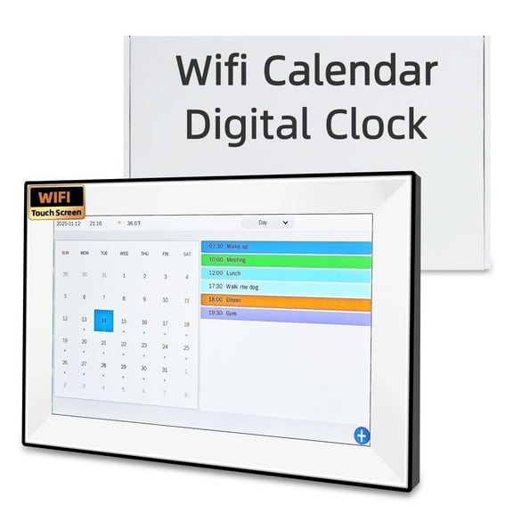 Cozyla Digital Calendar+ 2: 15.6'' Wall Touch Screen Chore Chart ...