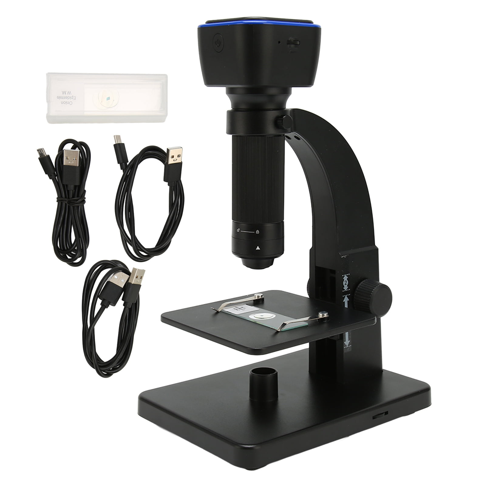 WiFi Digital Microscope Dual Lens WiFi USB Connection 5MP 2000X ...
