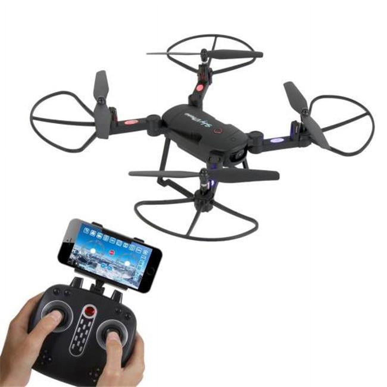 WiFi Drone Quad-Copter Wireless UAV with HD Camera Plus Video Recording ...