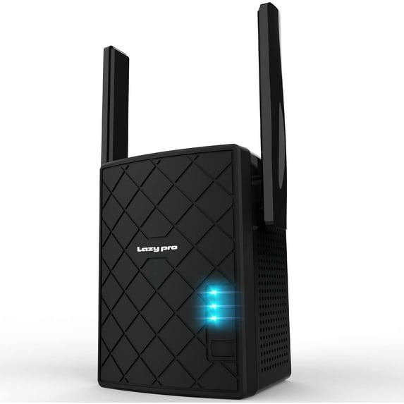 WiFi Extender 1200 Mbps - 2.4 5GHz Dual Band Network - Access Point WPS - Wired LAN Ethernet, AP ...