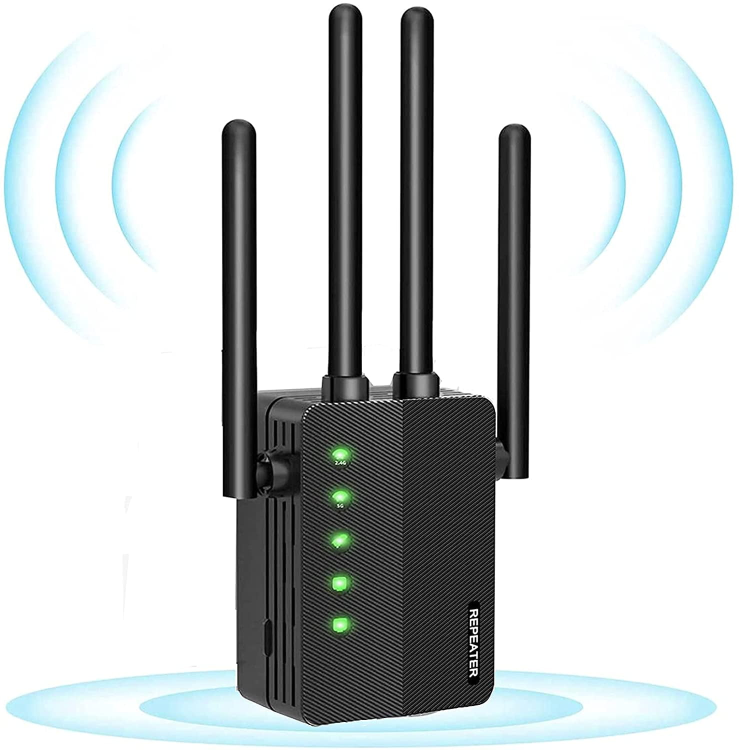 WiFi Extender 1200 Mbps-2.4 and 5GHz Dual-Band Network-Wireless ...