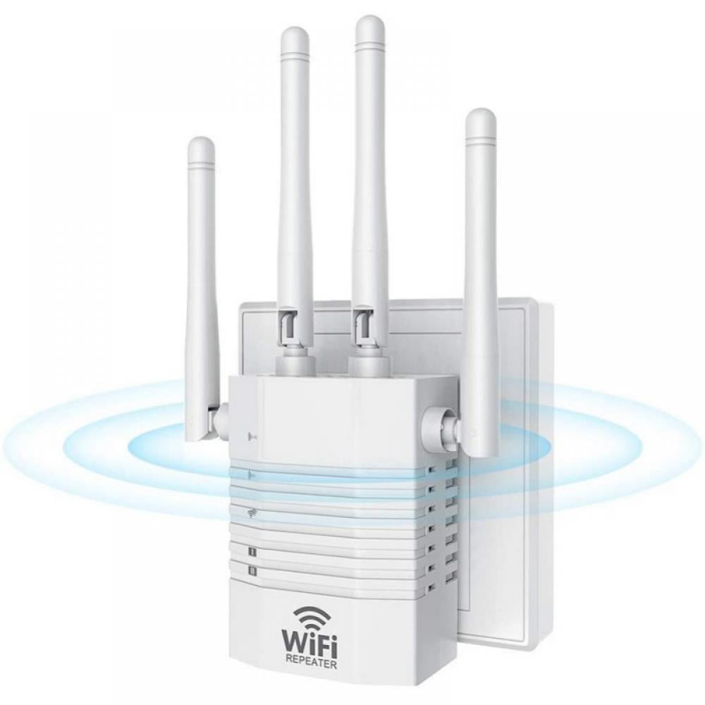 WiFi Extender, 1200Mbps WiFi Range Extender WiFi Repeater WiFi Internet ...